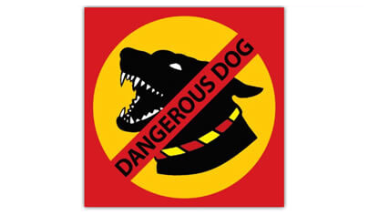 Dangerous Dog Signs – QLD Queensland Australia